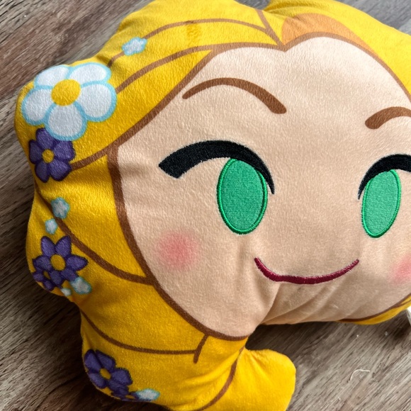 Disney | Toys | Disney Emoji Pillow Plush Toy Rapunzel Tangled Princess ...